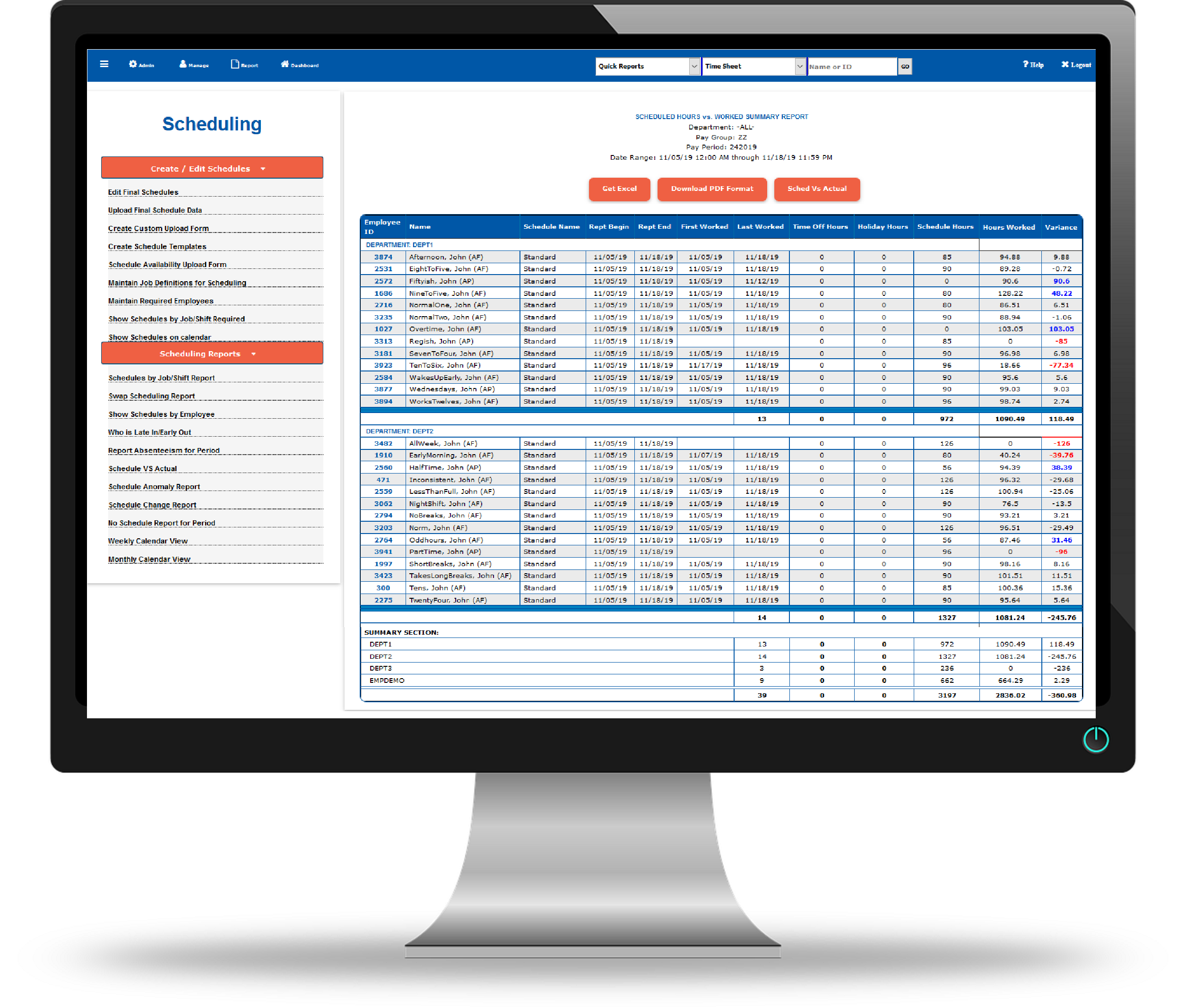Employee Scheduling Software | ITCS-WebClock